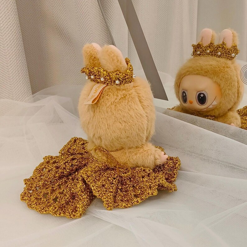 Four Sets of Labubu Clothing Set Pattern-labubu Cute Clothing Set ...