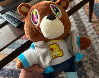 Kanye West Ye Kobe Bryant Graduation Plushie Teddy Bear "i Feel Like ...