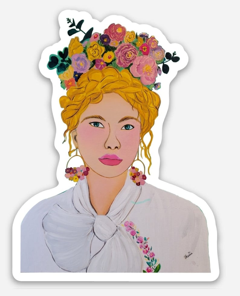 Brooke 2x3" Die Cut Sticker, Aesthetic Sticker, Cute Aesthetic Stickers ...