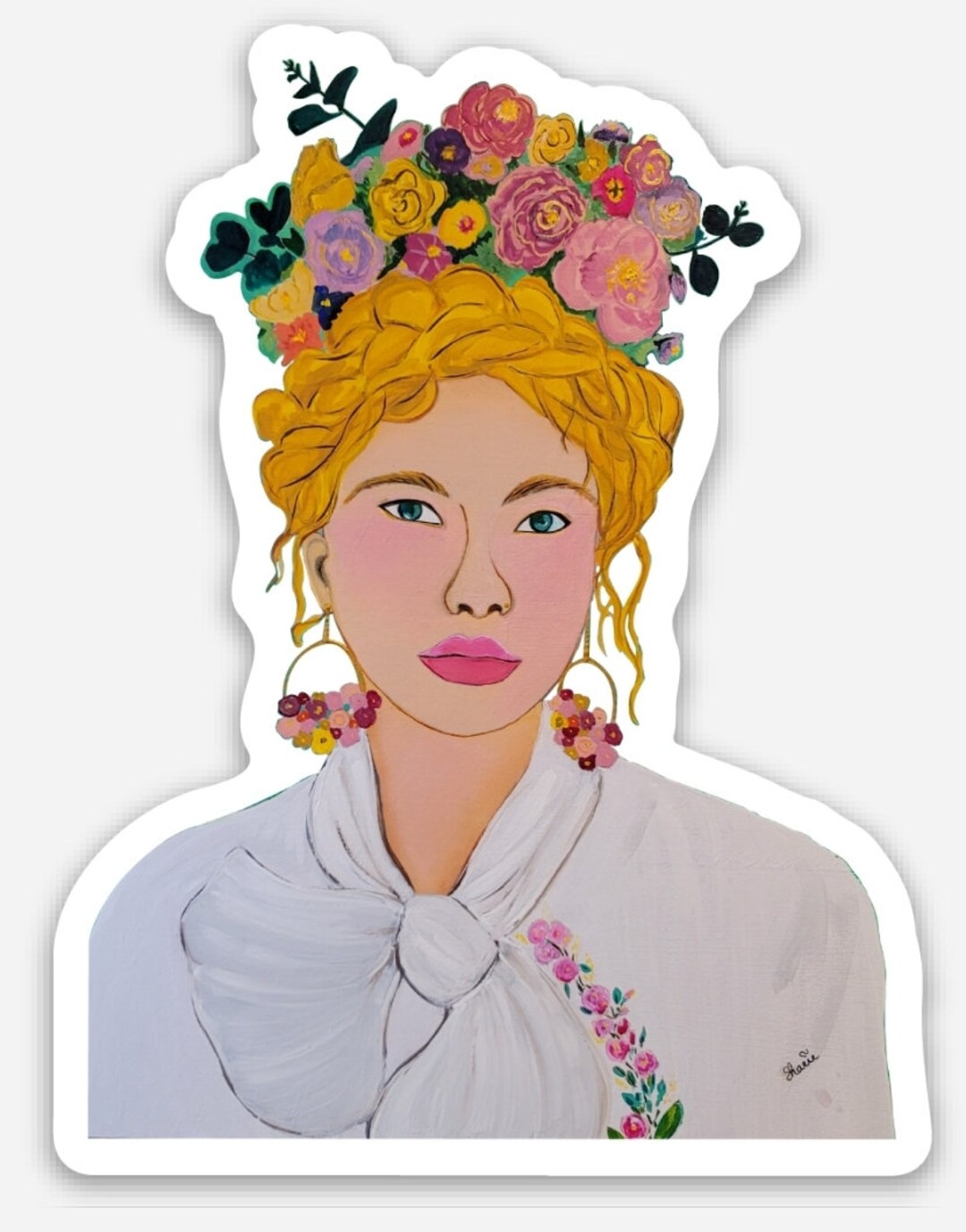 Brooke 2x3" Die Cut Sticker, Aesthetic Sticker, Cute Aesthetic Stickers ...