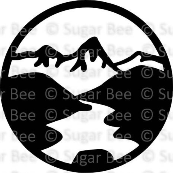 North Cascades National Park Svg - Etsy