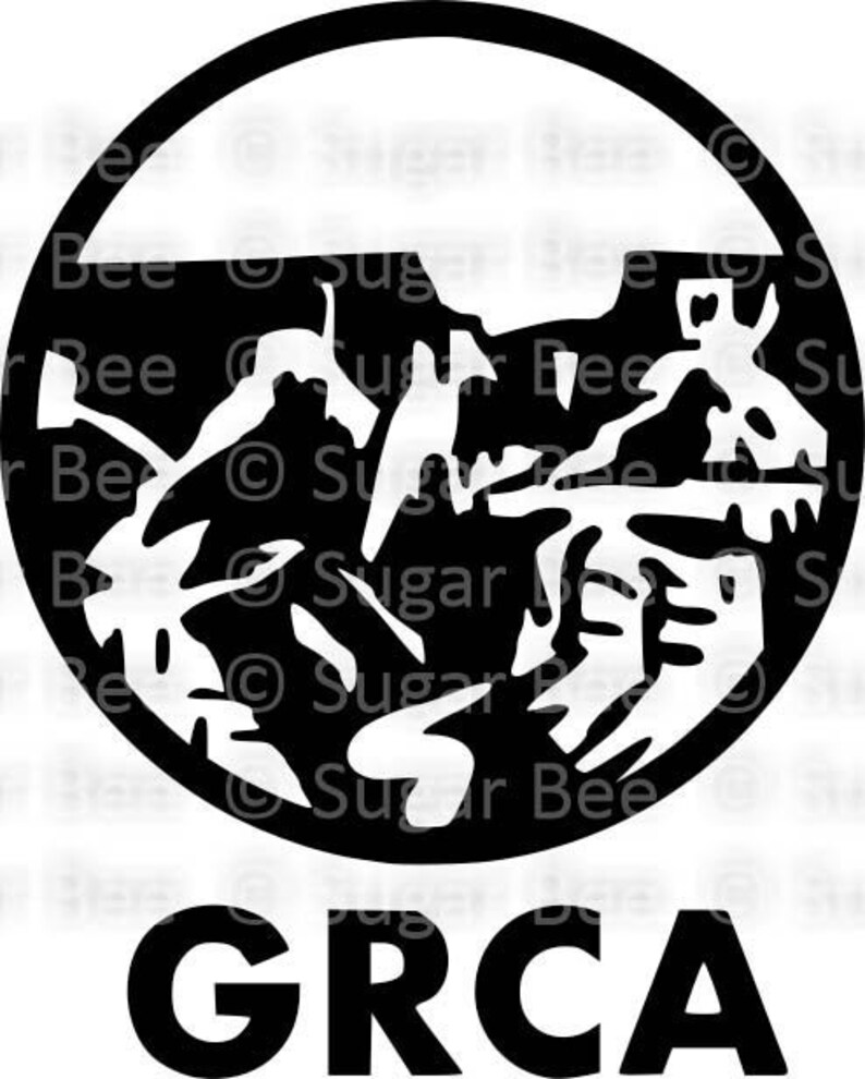 Grand Canyon National Park GRCA SVG Png Studio3 File, Cutfile, Vector ...