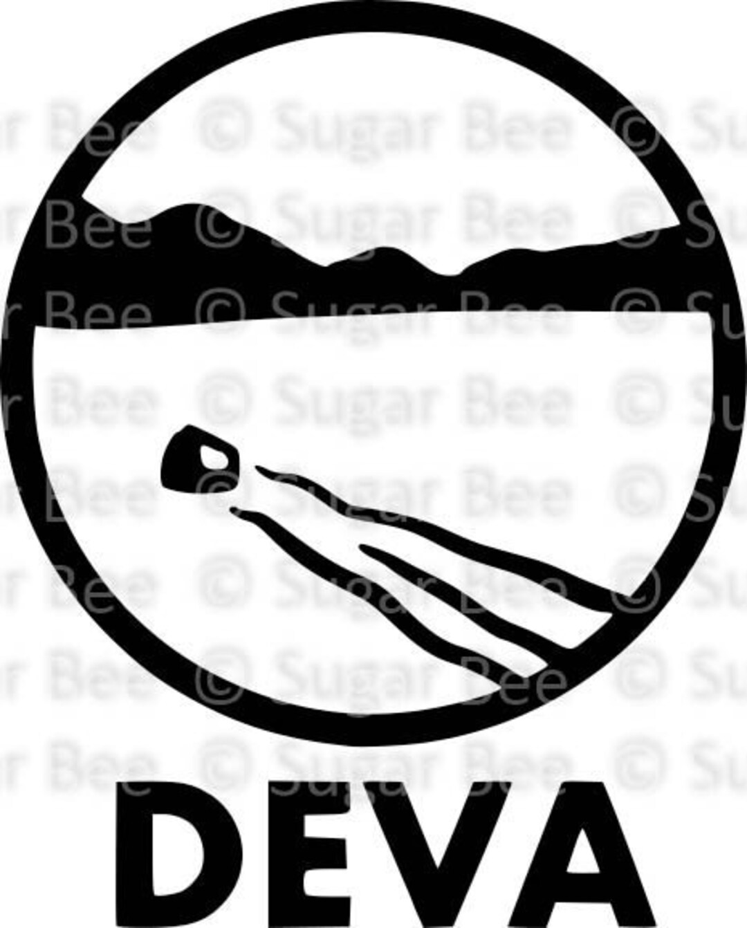 Death Valley National Park DEVA SVG Png Studio3 File, Cutfile, Vector ...