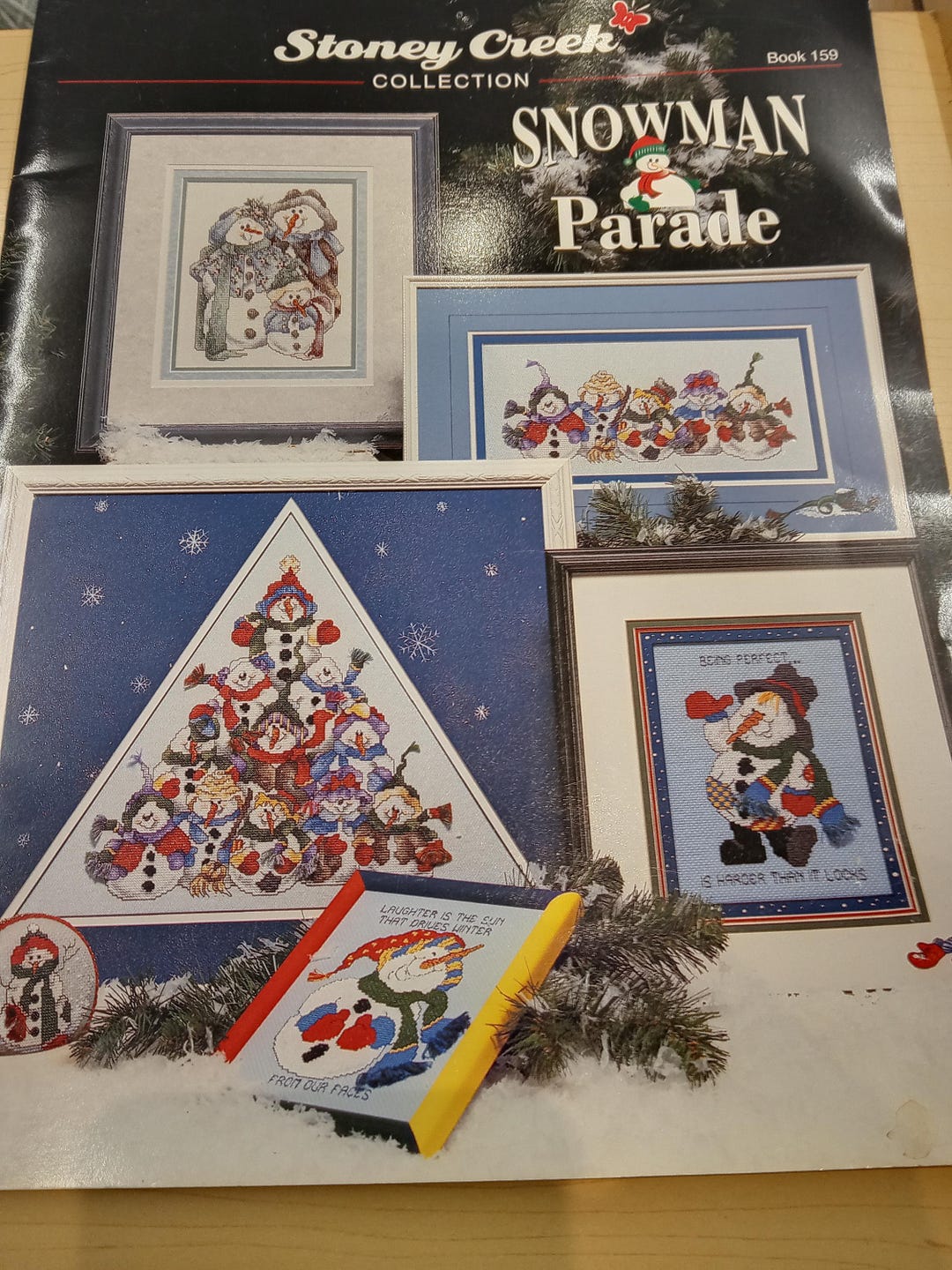 Snowman Parade 7 Cross Stitch Pattern Booklet - Etsy