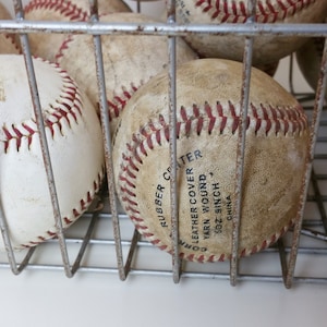 Aged Game Used Baseball Lot of 3 Baseballs Sports Balls Collection for ...