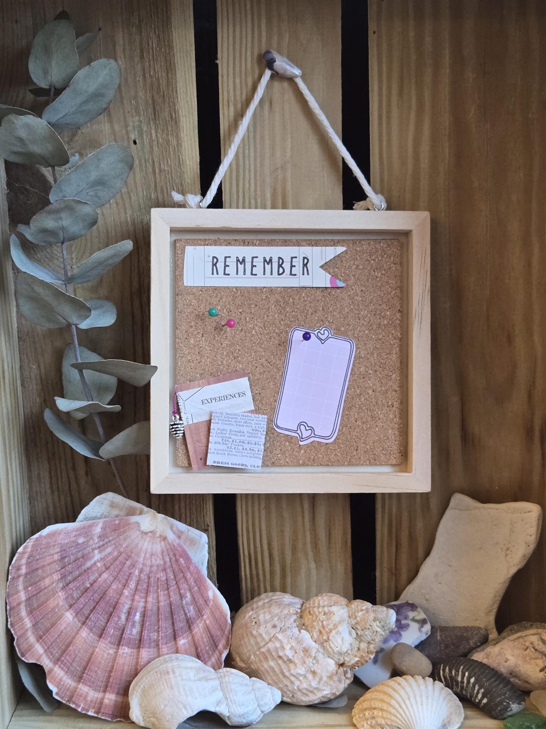 Mini Cork Board / Notice Board - Etsy