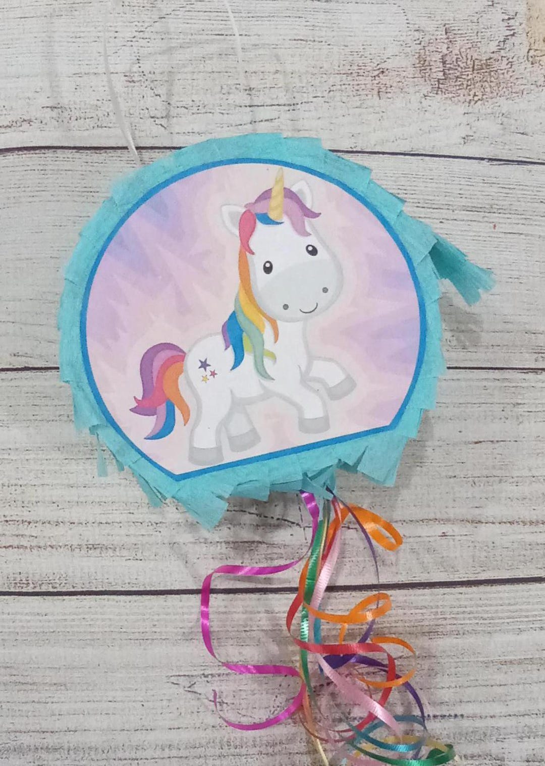 Unicorn Mini Pinata / Birthday Party Pinata / Custom Character / Custom ...
