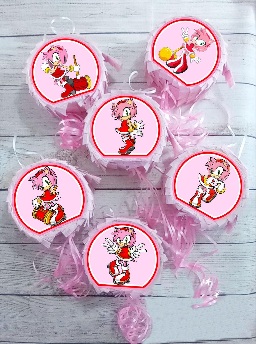 Pink Hedgehogs Mini Pinata / Birthday Party Pinata / Custom Character ...