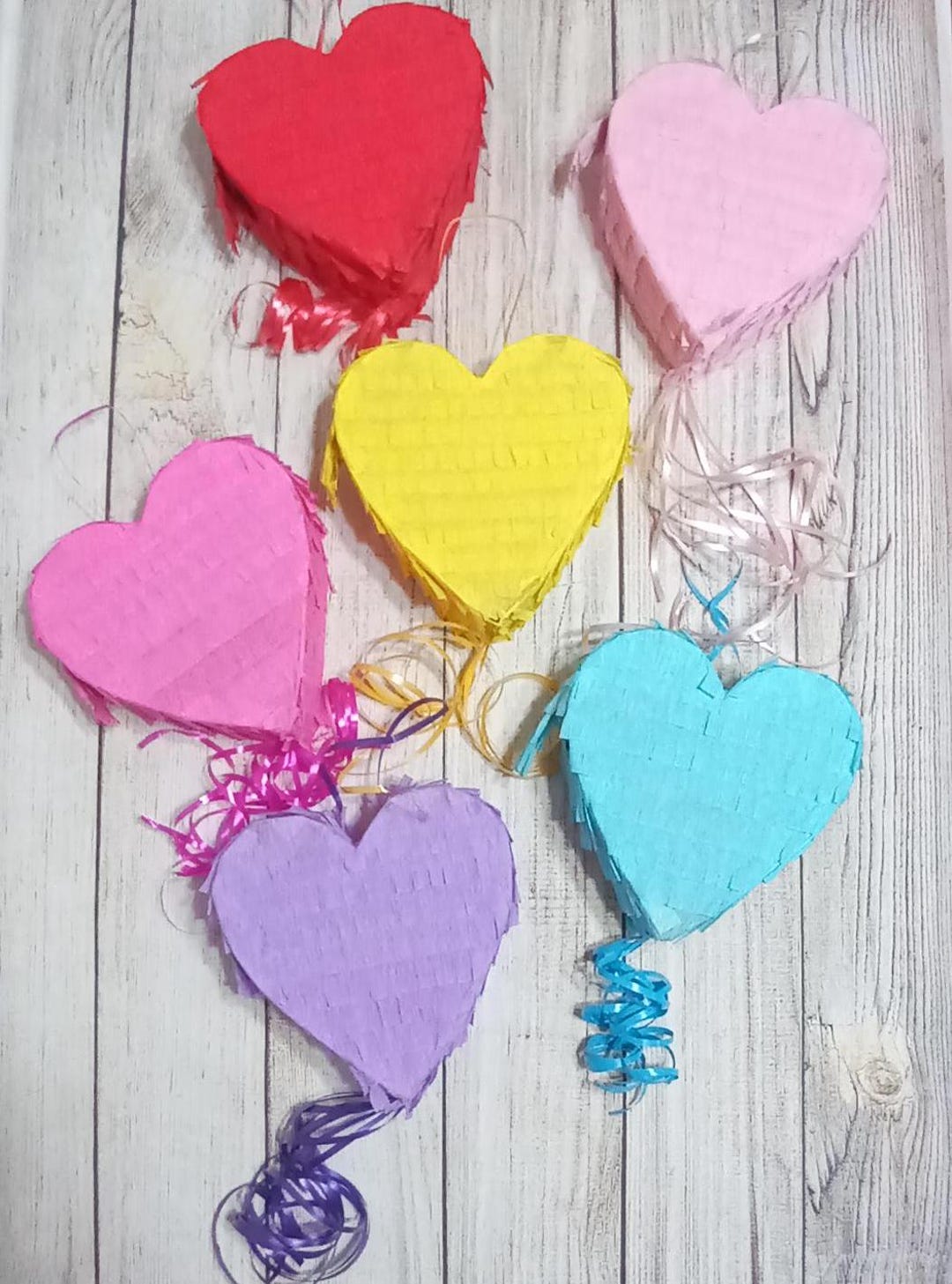 Heart Shaped Mini Pinata / Birthday Party Pinata /custom Character ...