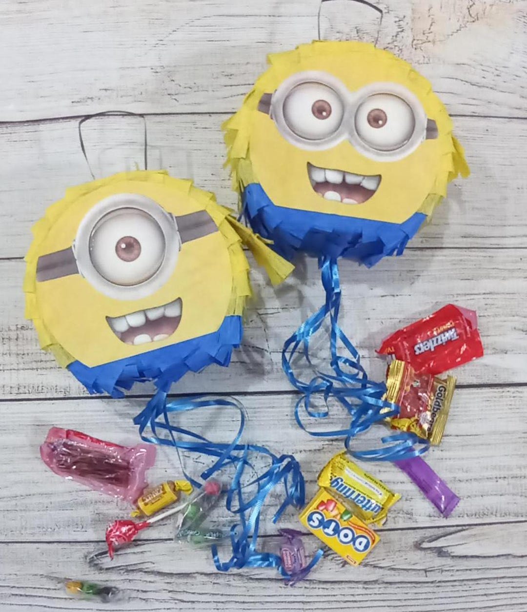 Yellow Guys Mini-ons Mini Pinata / Birthday Party Pinata / Custom ...