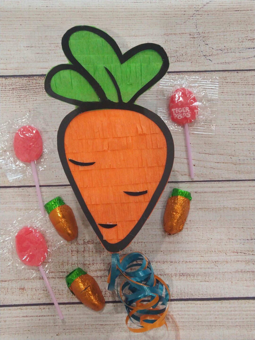 Easter Carrot Pinata /birthday Party Pinata /custom Character / Custom ...
