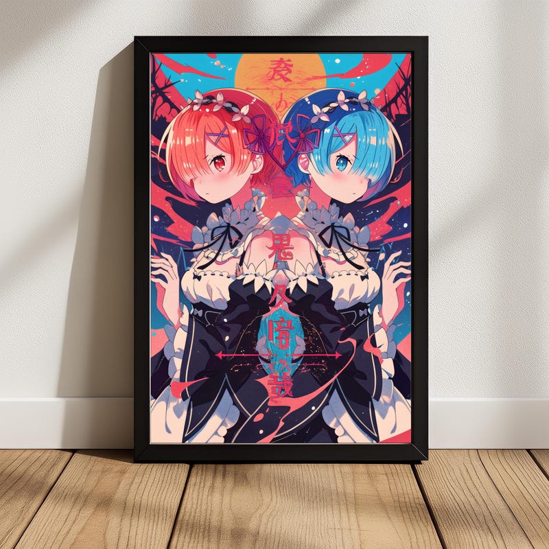 Re:zero Poster - Etsy