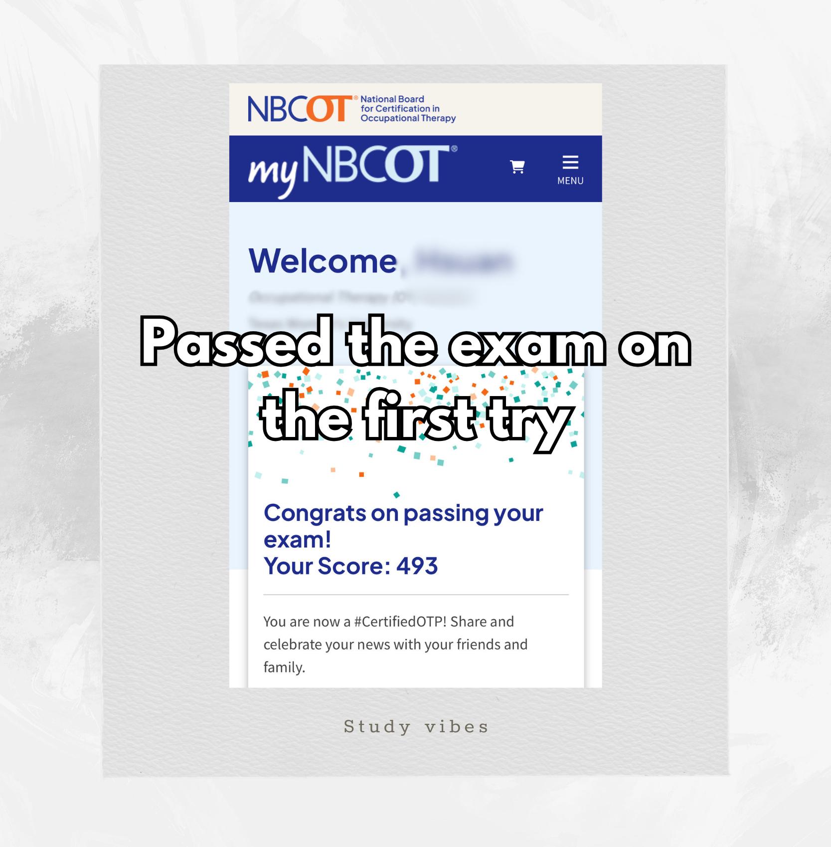 NBCOT Exam Study Notes - Etsy