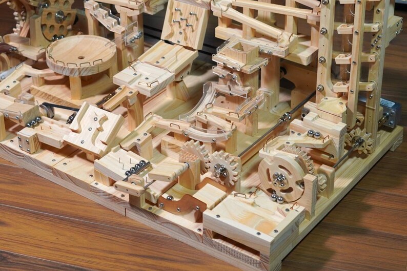 Wooden Marble Machine - GBC Double Lifts V1 DIY KIT - Etsy