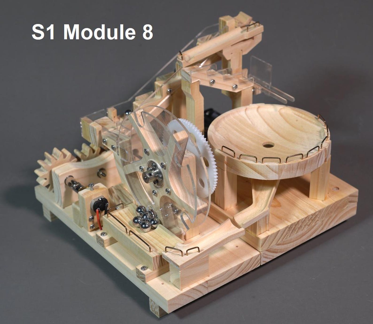 Wooden Marble Run: 3D Stair Mechanism Puzzle DIY Kit - Etsy