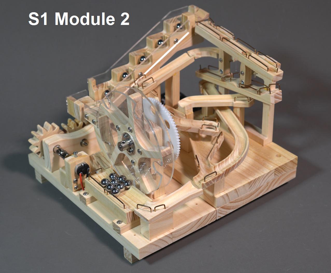 Wooden Marble Run: 3D Stair Mechanism Puzzle DIY Kit - Etsy