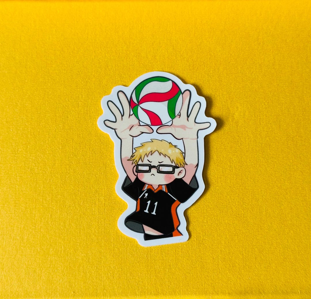 Anime Sticker: Tsukishima - Etsy