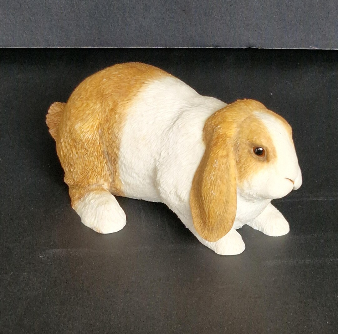 Sherratt & Simpson Rabbit Figurine Model 55209 20cm Brown White Hand ...