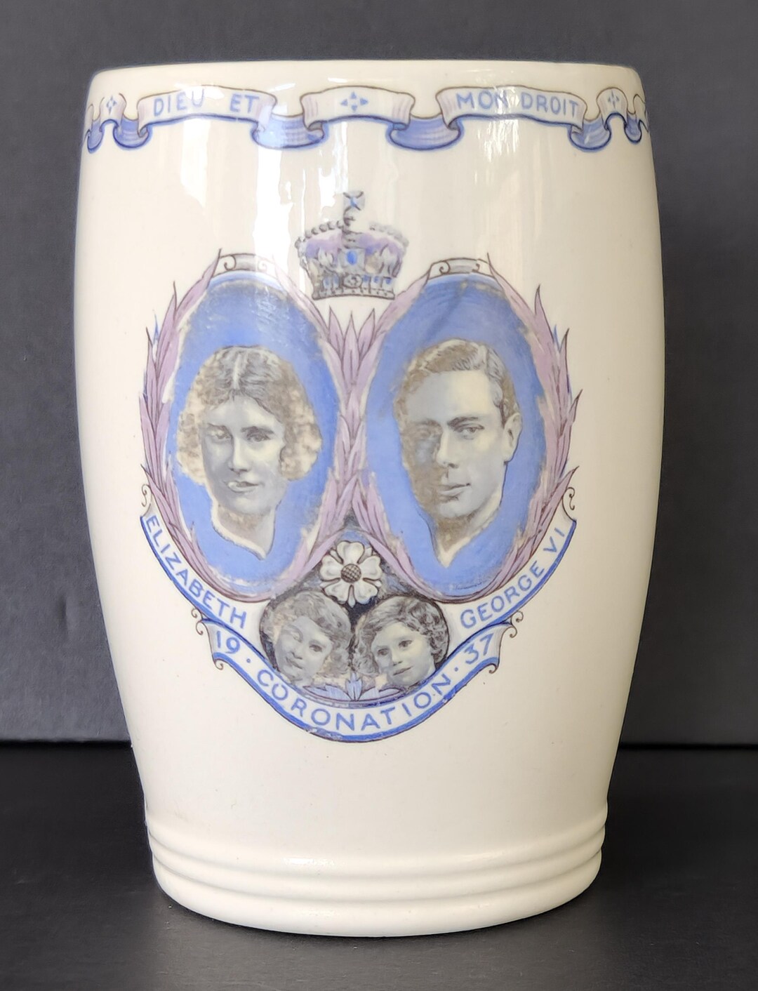 Wedgwood & Co George VI Coronation Beaker 1937 Tunstall Staffordshire ...