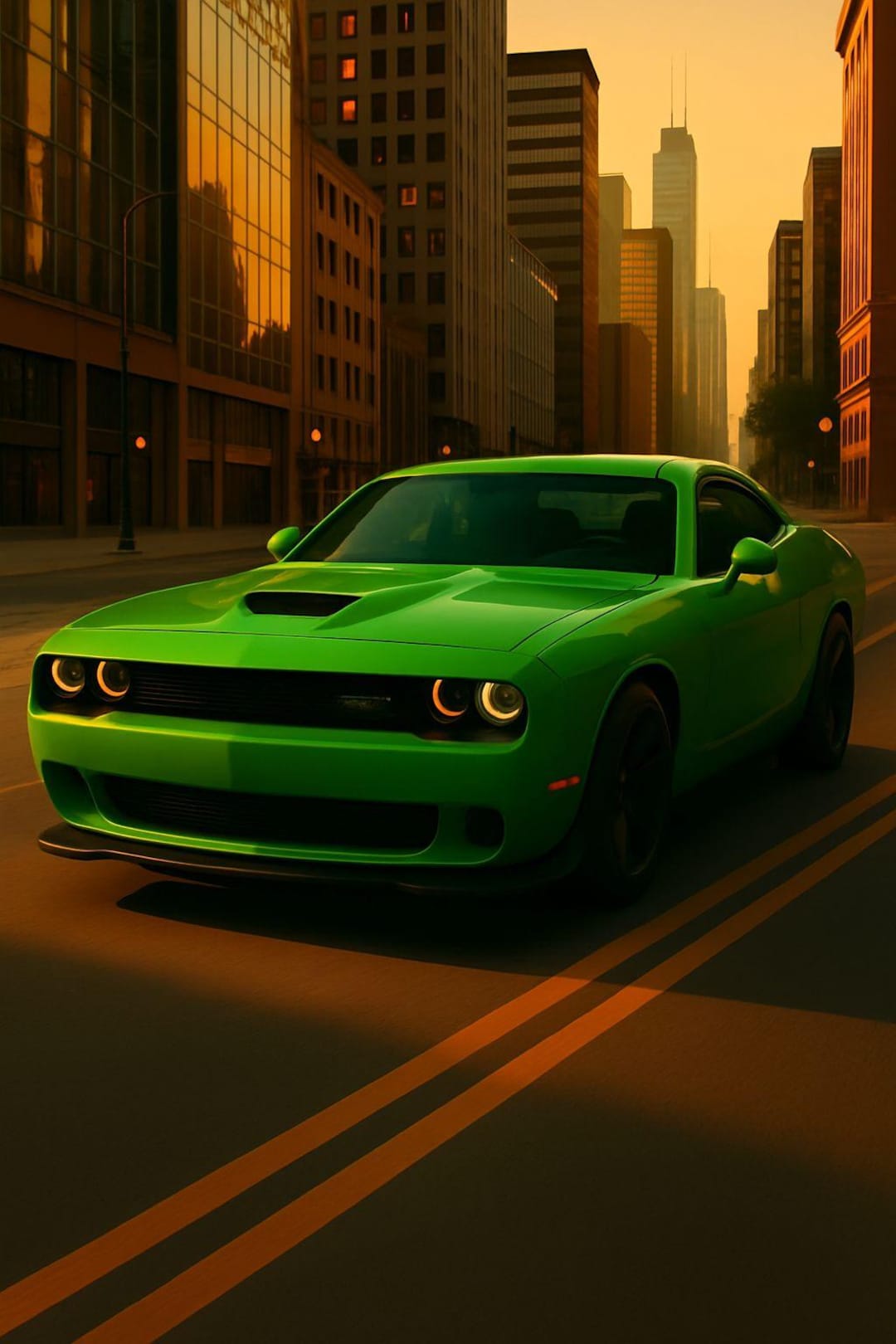 Dodge Challenger Mobile Wallpaper - Etsy