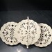 Vintage Victorian Ivory 3 Tier Folding Dessert Pastry Sever. - Etsy