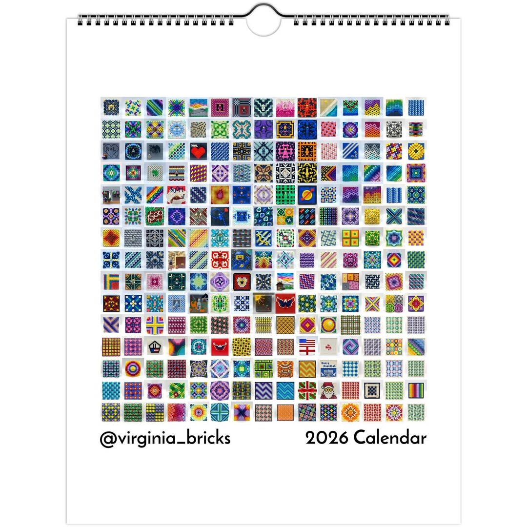 2026 Wall Calendar, Single Sided Letter Size - Etsy