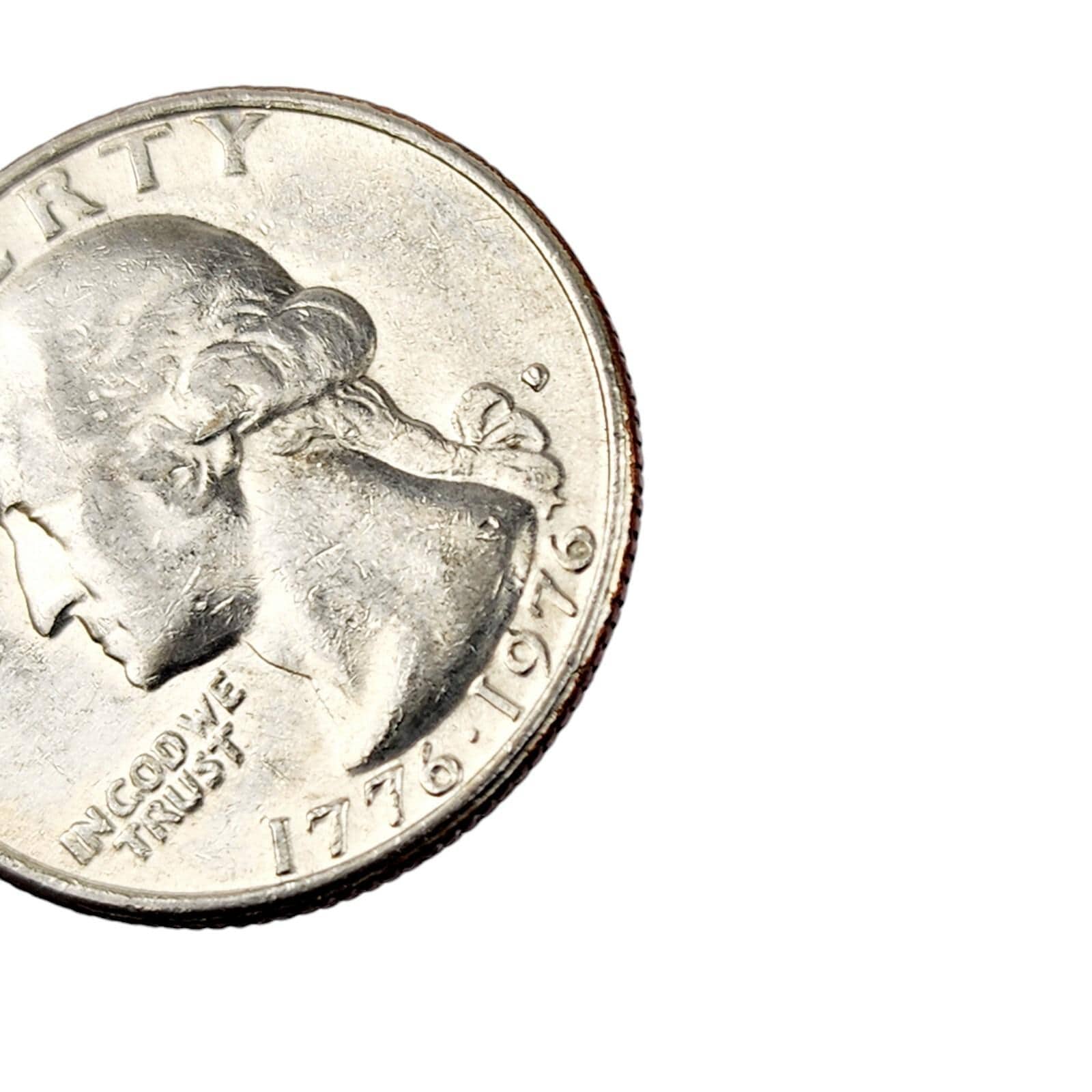 1776-1976 D US Bicentennial Quarter, Rare Filled Mint Mark Regular - Etsy