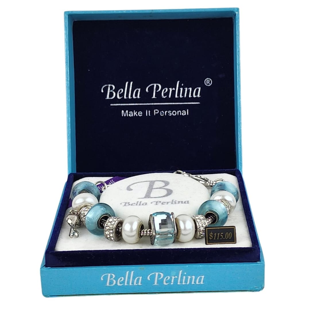 Beautiful Bella Perlina Charm Bracelet - Etsy