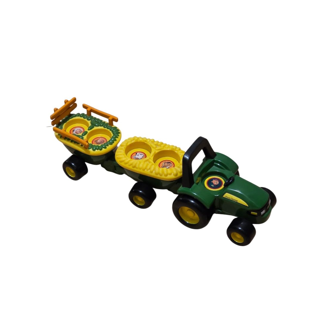 Ertl John Deer Singing Tractor Toy Plastic Electronic Farm Animal ...
