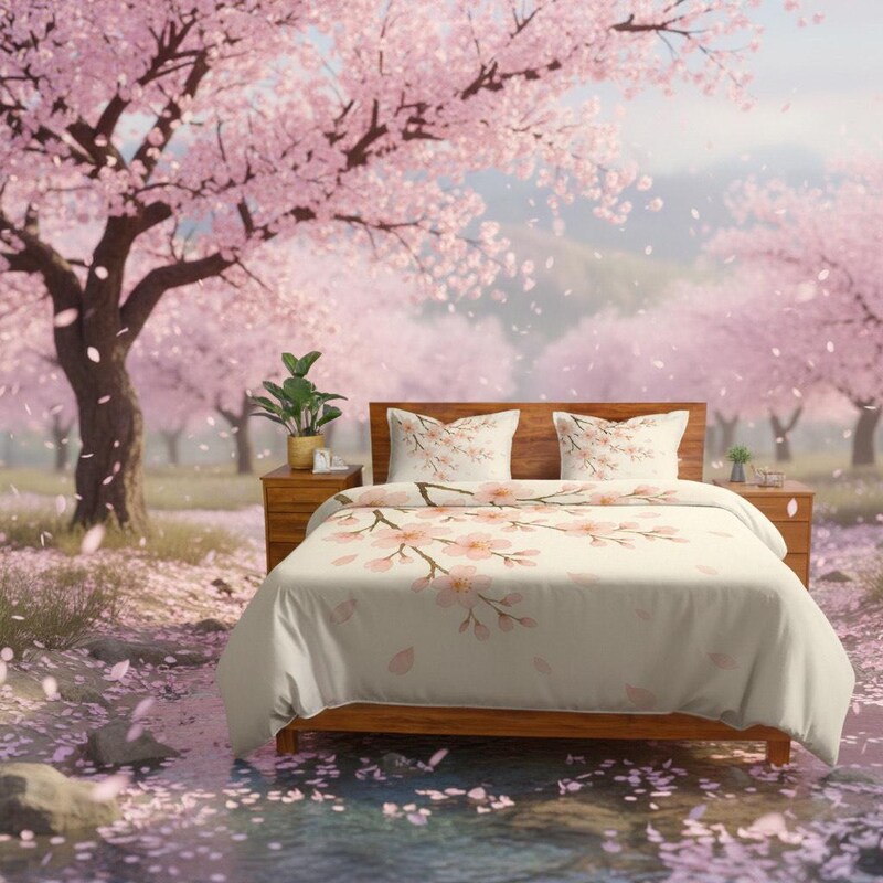 Cherry Design Bedding - Etsy