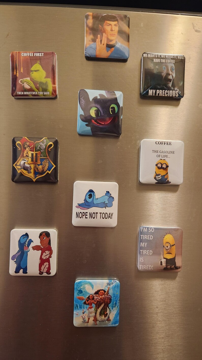 Toothless HTTYD Button Magnet - Etsy