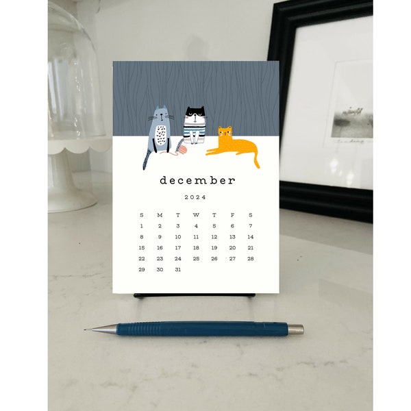 Cat Calendar - Etsy