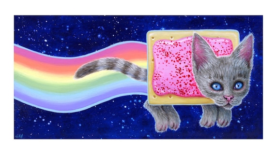 Nyan Cat Pop Art