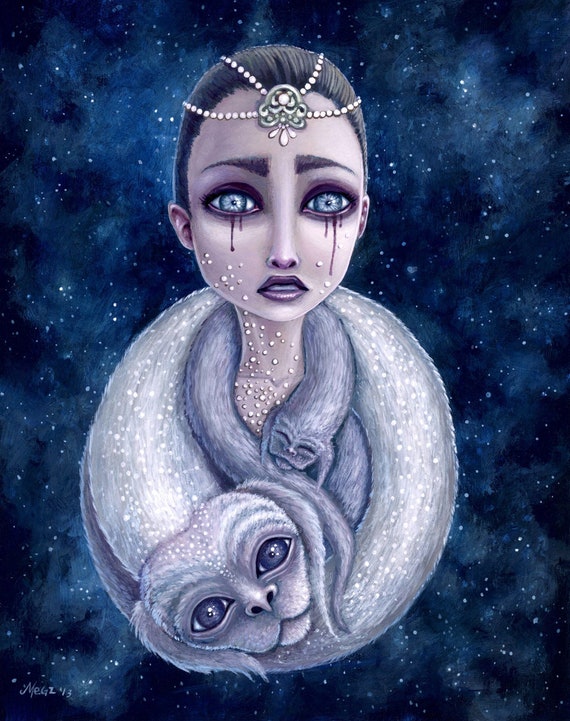 Moonchild the Neverending Story Art Print - Etsy
