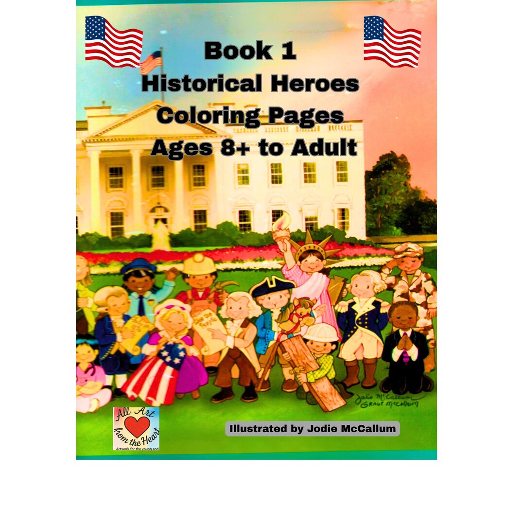 Founding Fathers and US History Coloring Pages – Patriotic Educational ...