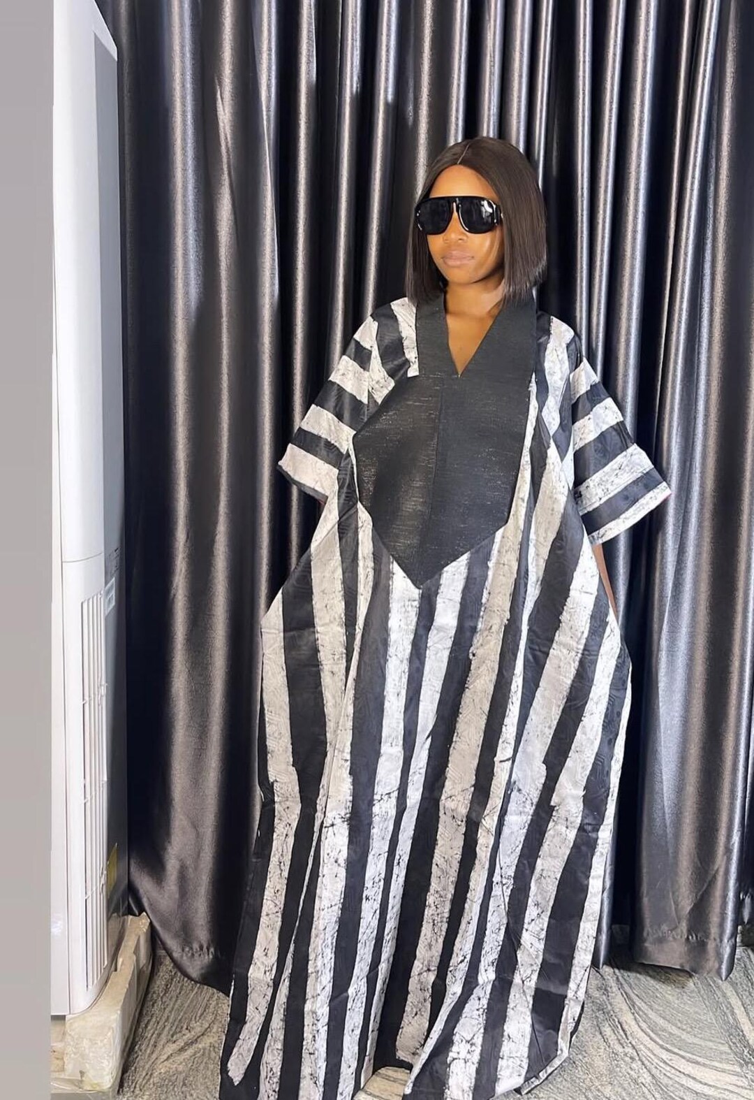 African Bubu Dress | Nigerian Kaftan Outfit | Rich Auntie Style ...