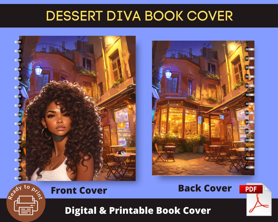 Dessert Diva Book Cover| Big Happy Planner | Classic Happy Planner ...