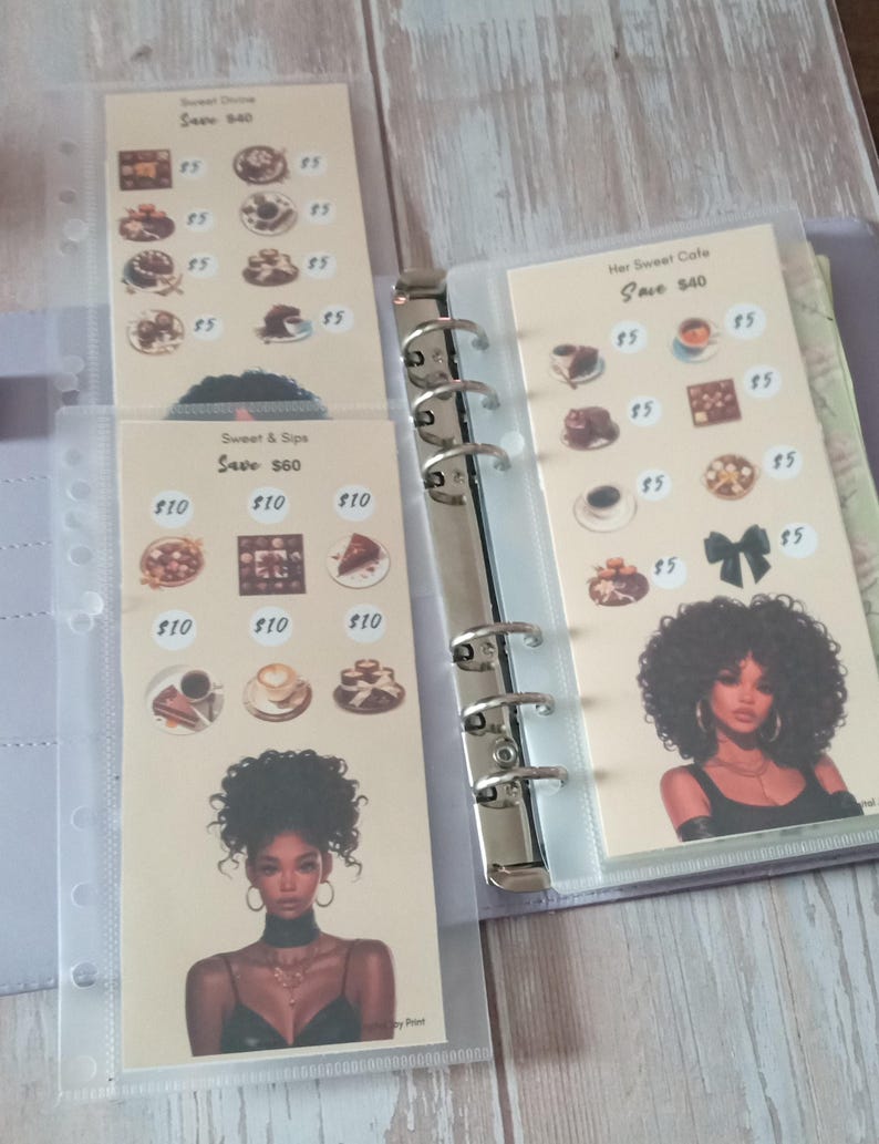 Mocha Money Saving Challenge, Printable Savings Tracker, Low Budget ...
