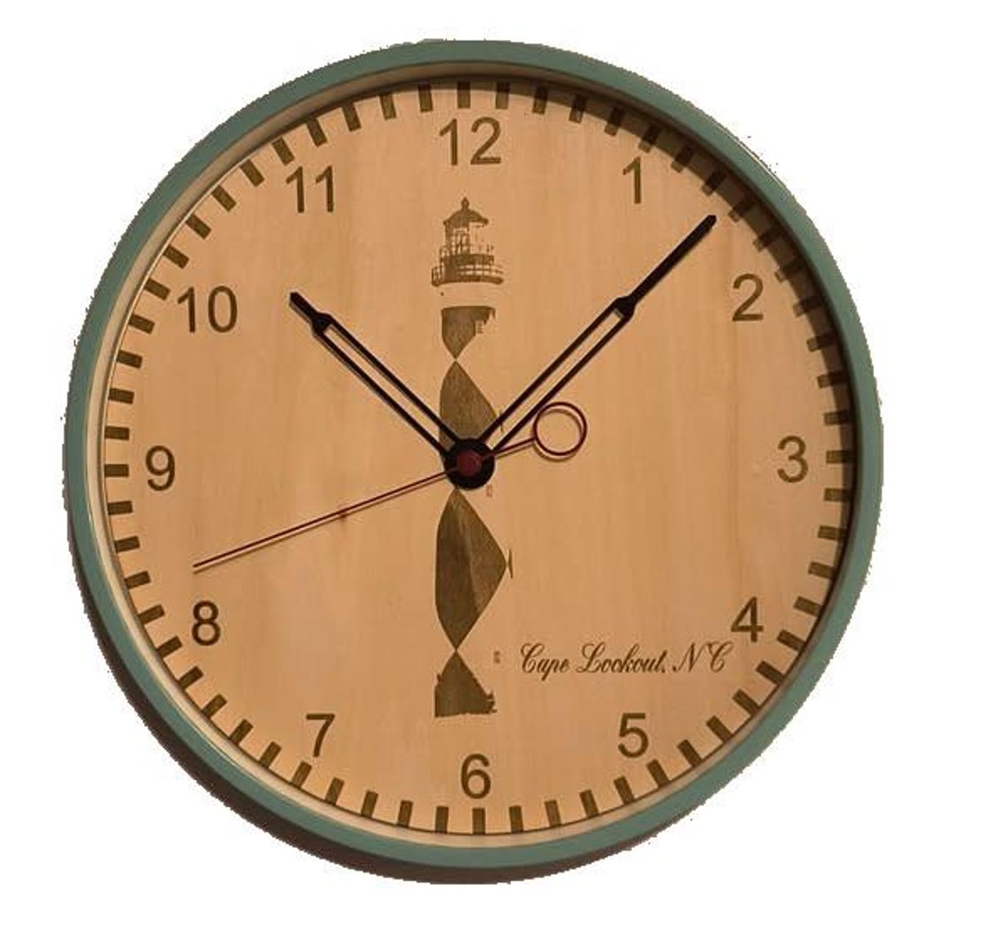 Simple Clock Template - Etsy