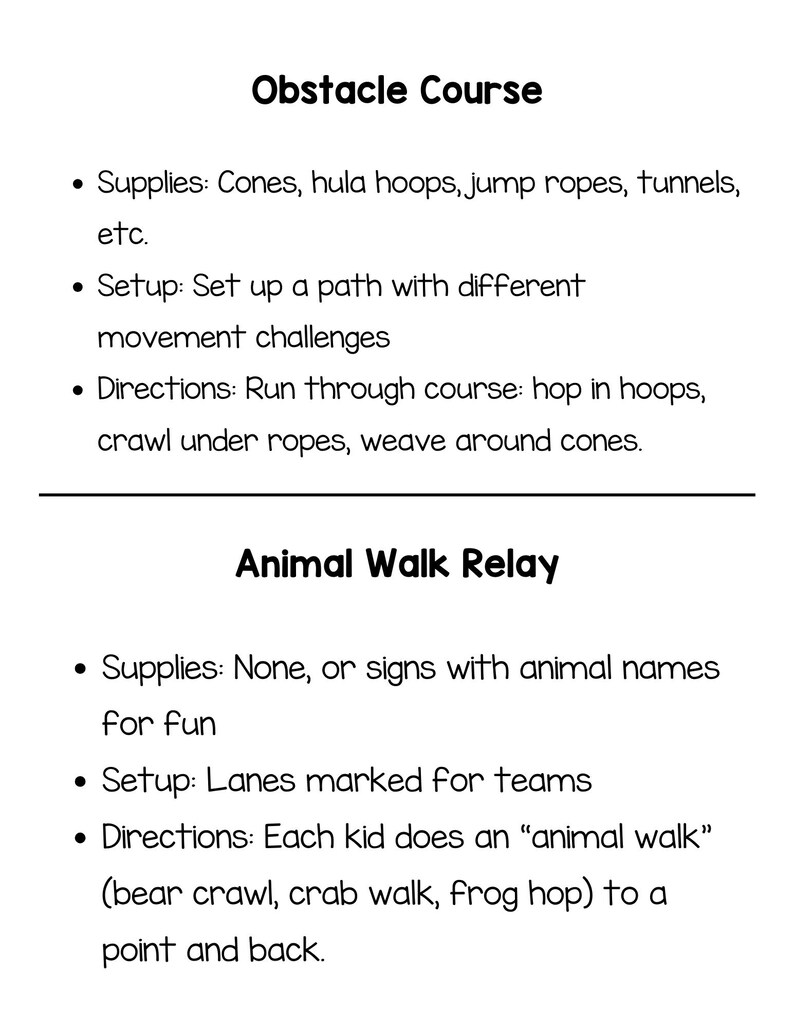 Ultimate Field Day Bundle for K–6 | Activities, Station Cards ...