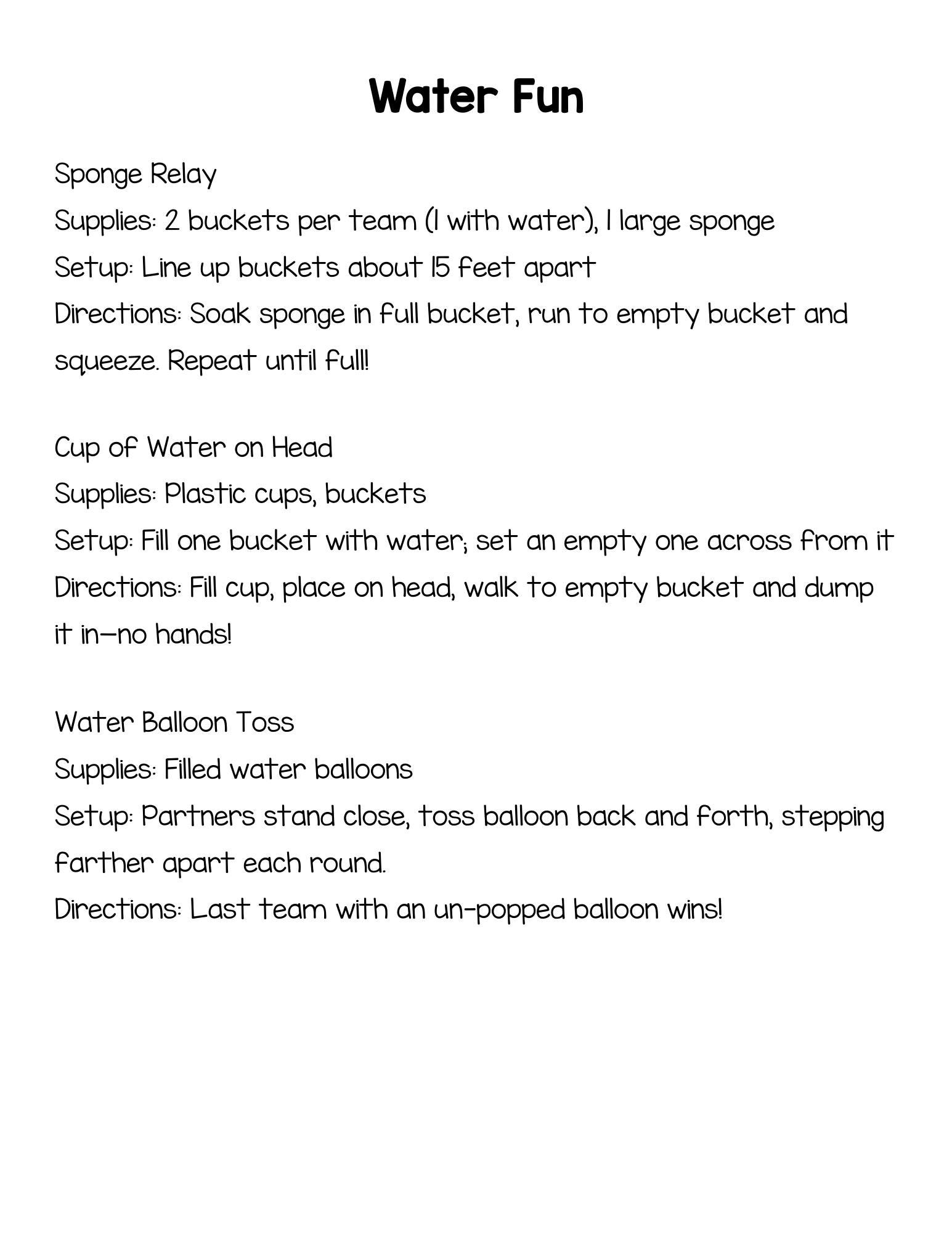 Ultimate Field Day Bundle for K–6 | Activities, Station Cards ...