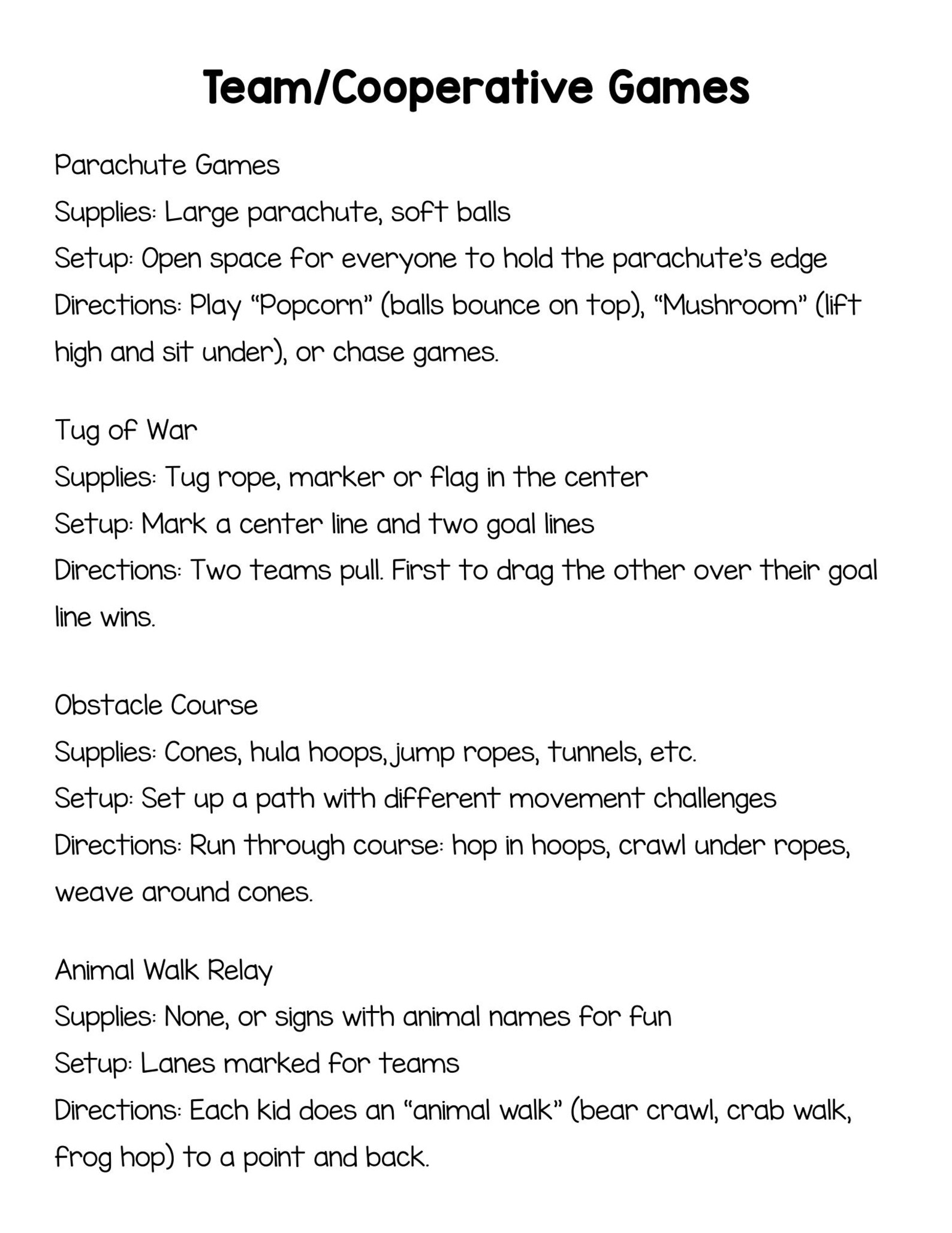 Ultimate Field Day Bundle for K–6 | Activities, Station Cards ...