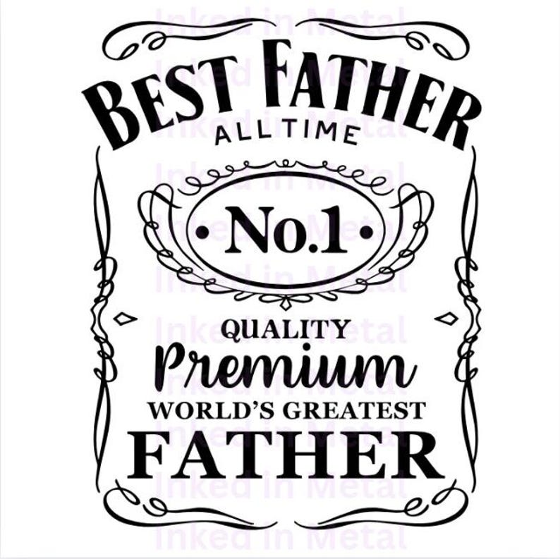 Bester Vater Whisky Label SVG Bundle | Papa Digitale Dateien | Digitaler Download | Cricut ...