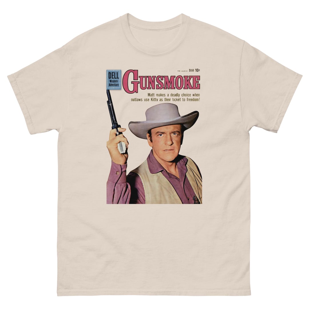 Vintage Cowboy Western T Shirt | Retro 1960s Wild West Graphic Tee | Old Frontier Rodeo Style ...