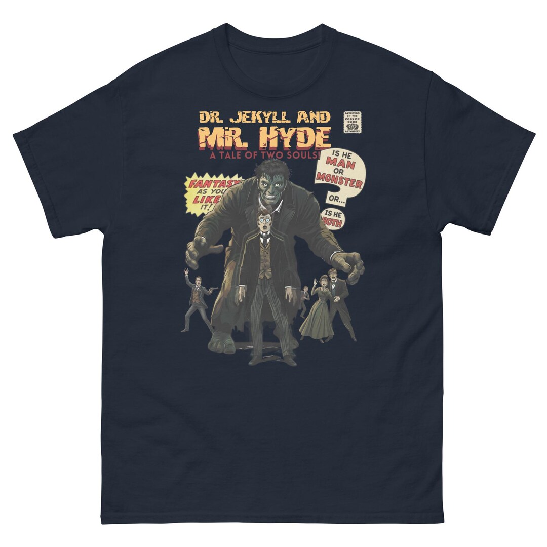 Dr Jekyll and Mr Hyde T-shirt | Classic Literature Shirt | 100% Cotton ...