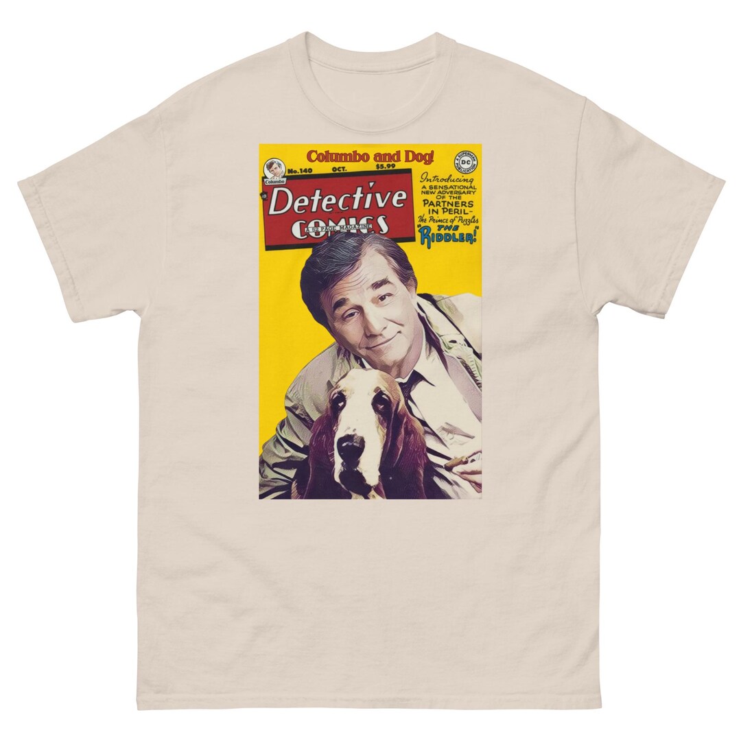 Retro Detective Comic Style T Shirt | Vintage Crime Mystery Graphic Tee ...