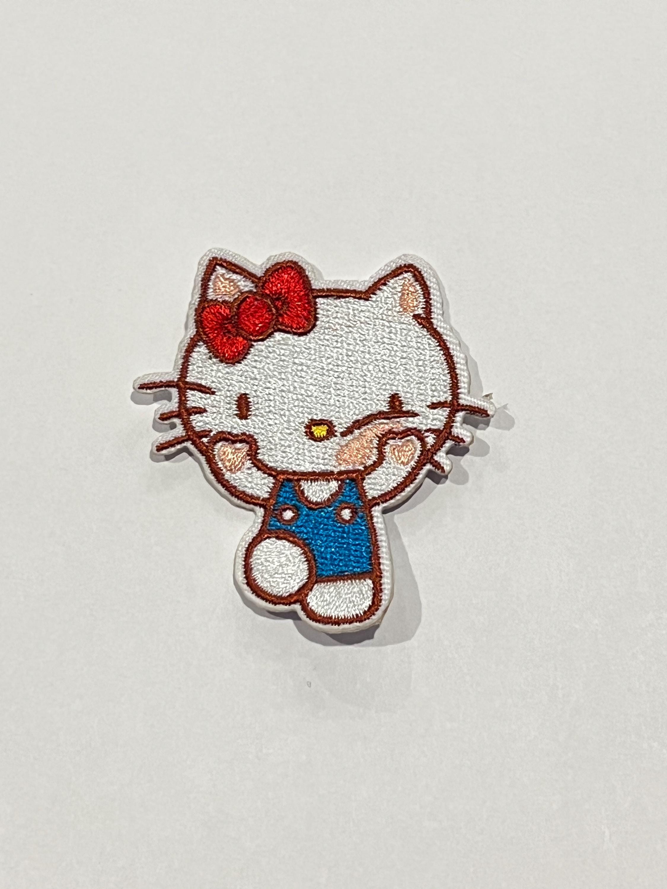 Cute Hello Kitty Iron-on Patch – Embroidered Patch for Jackets, Bags ...