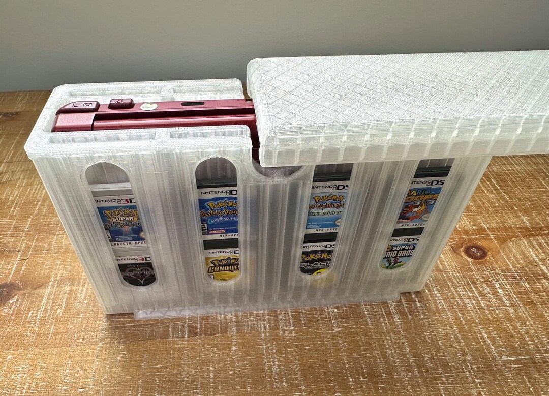 3DS XL Game Storage & Display Case | Holds Console + 16 DS/3DS ...