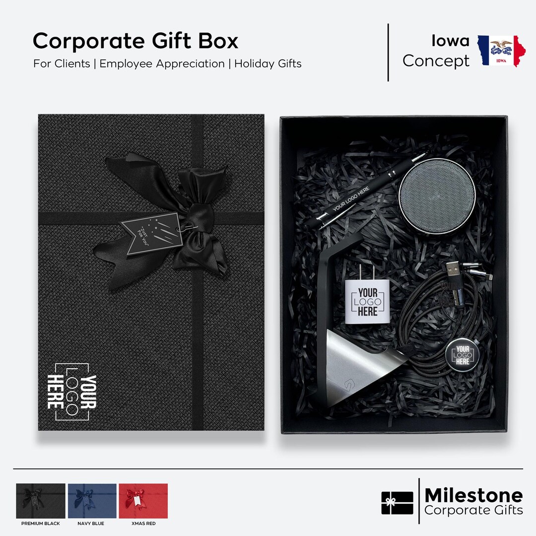 Premium Tech Gift Box for Corporate Gifting, New Year Holiday Corporate ...