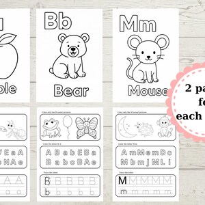ABC Coloring Book for Kids | Alphabet Coloring & Tracing | Printable ...